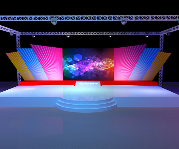 ArtStation - Concert party carnival stage 22 | Resources