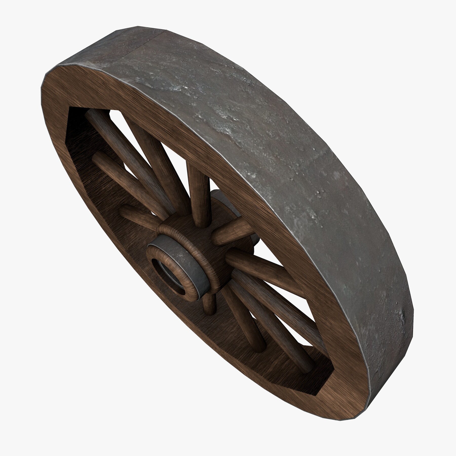 ArtStation - wood wheel | Game Assets