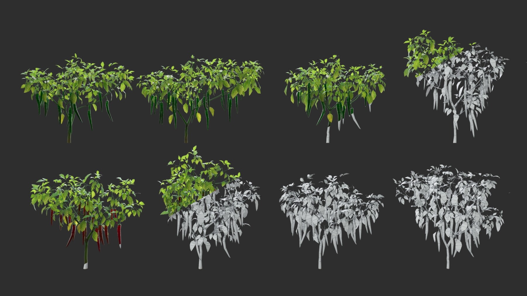 ArtStation - 3D Chilli Collection vol02 | Resources