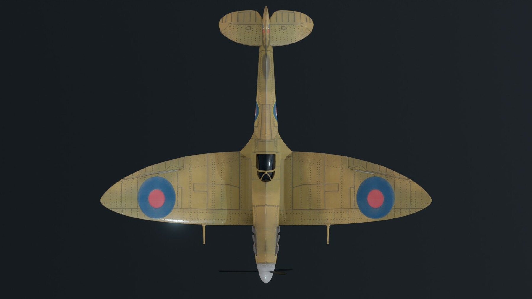 ArtStation - Spitfire ww2 airplane - 3d model | Resources