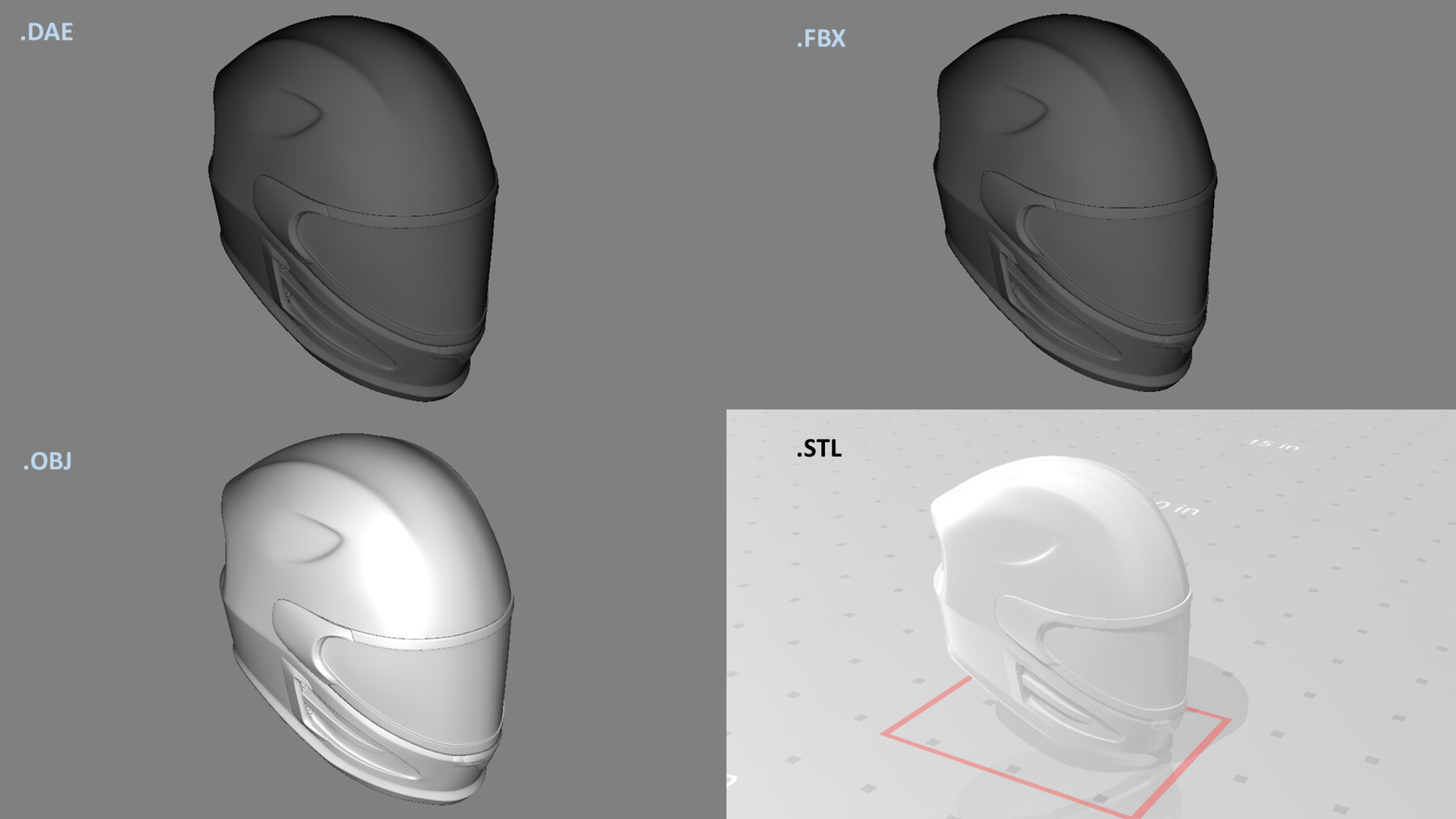 ArtStation - HelmetBaseMesh | Resources