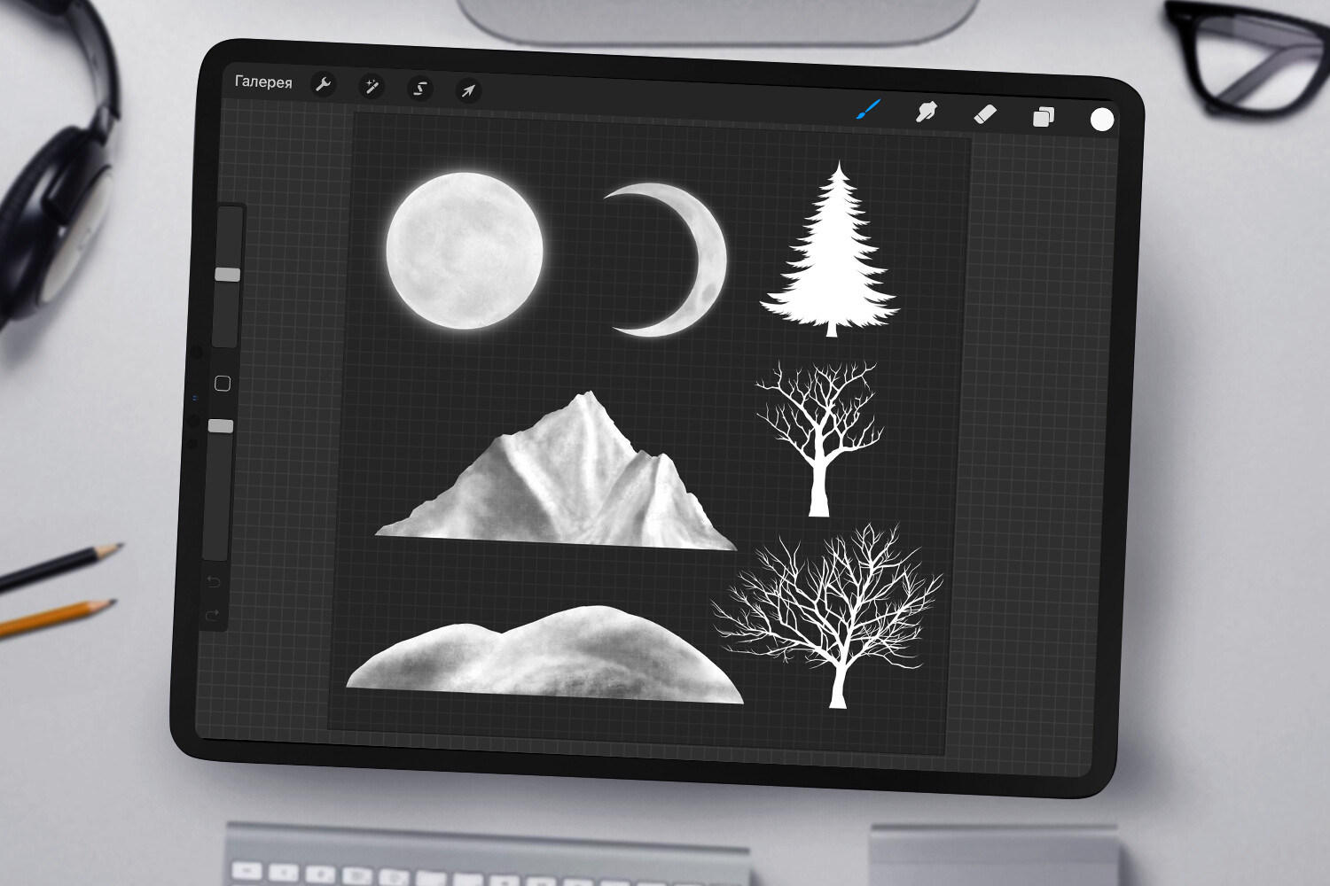 ArtStation - Magic Forest Brushes for Procreate | Brushes