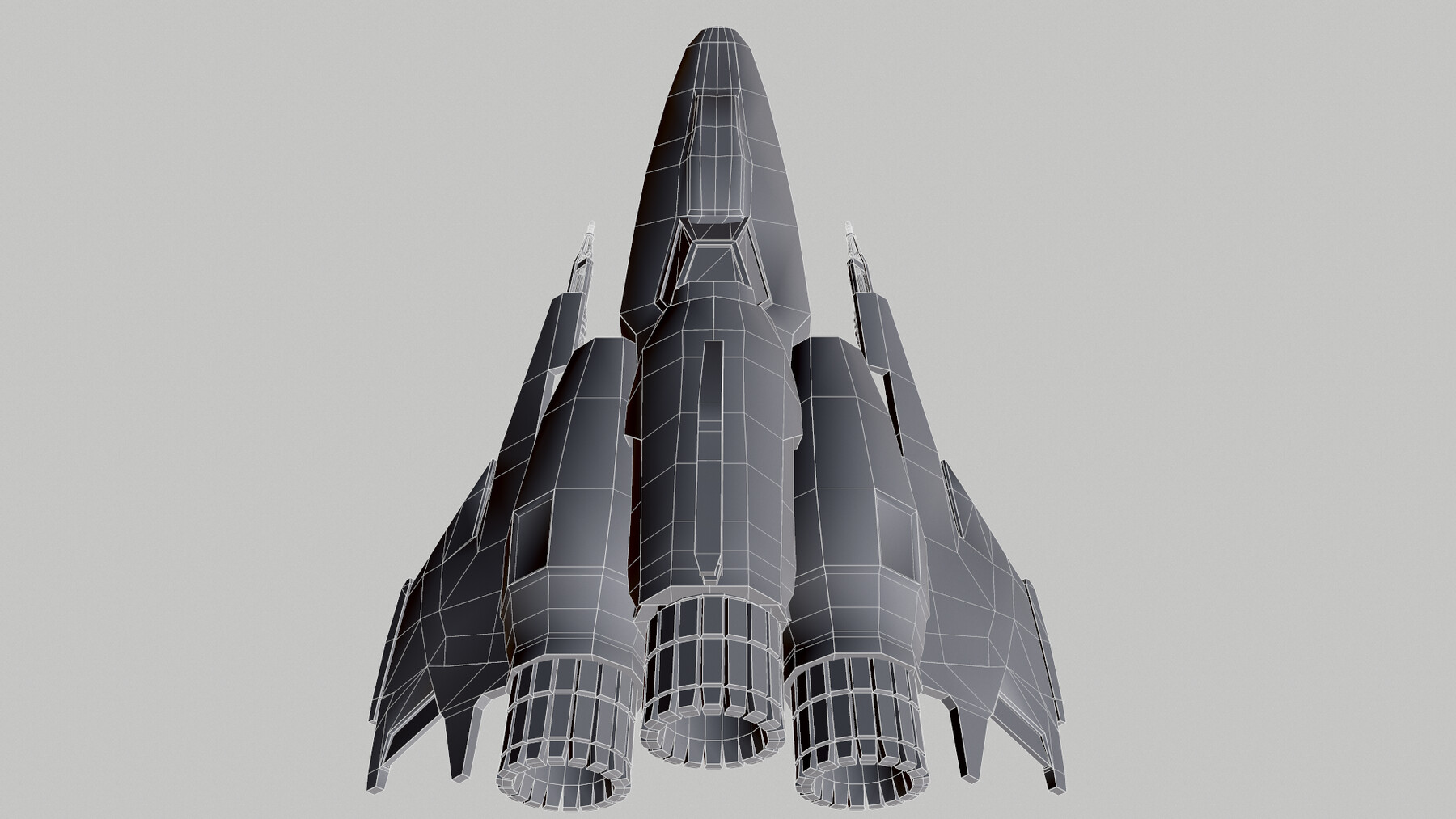 ArtStation - Battlestar Galactica Viper Mk II 3D Model | Game Assets