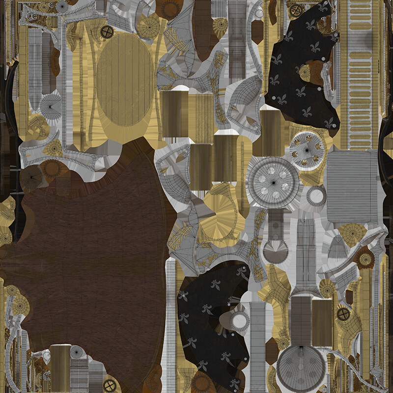 ArtStation - Low-poly Steampunk Revolver | Game Assets