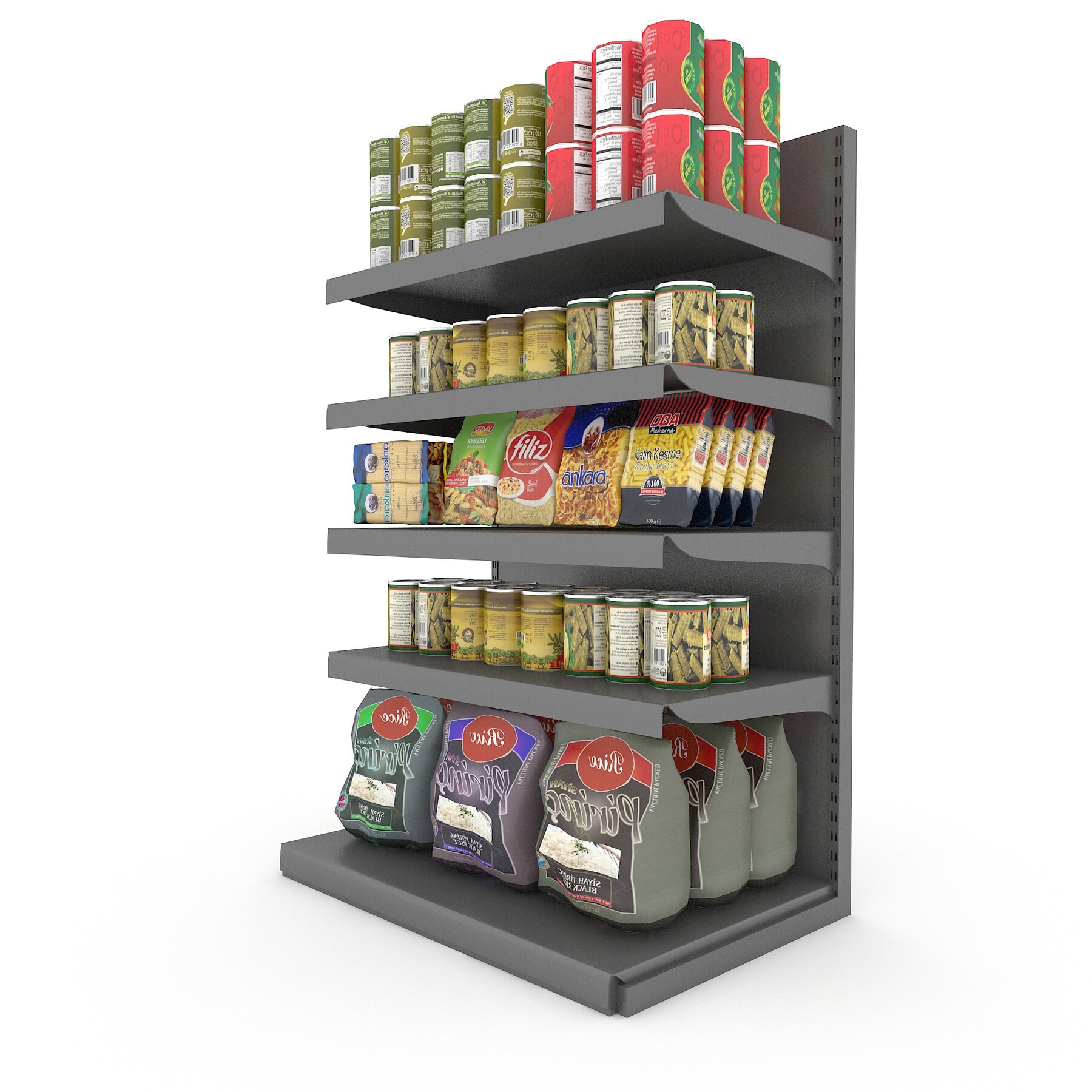 ArtStation - 3D canned food 08 | Game Assets