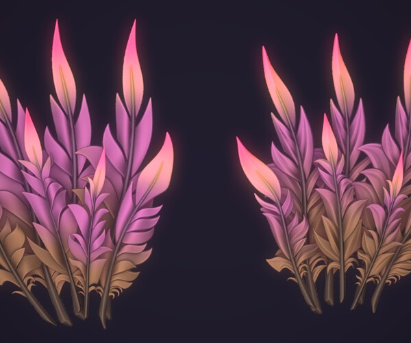 ArtStation - Stylized Feather Textures | Resources