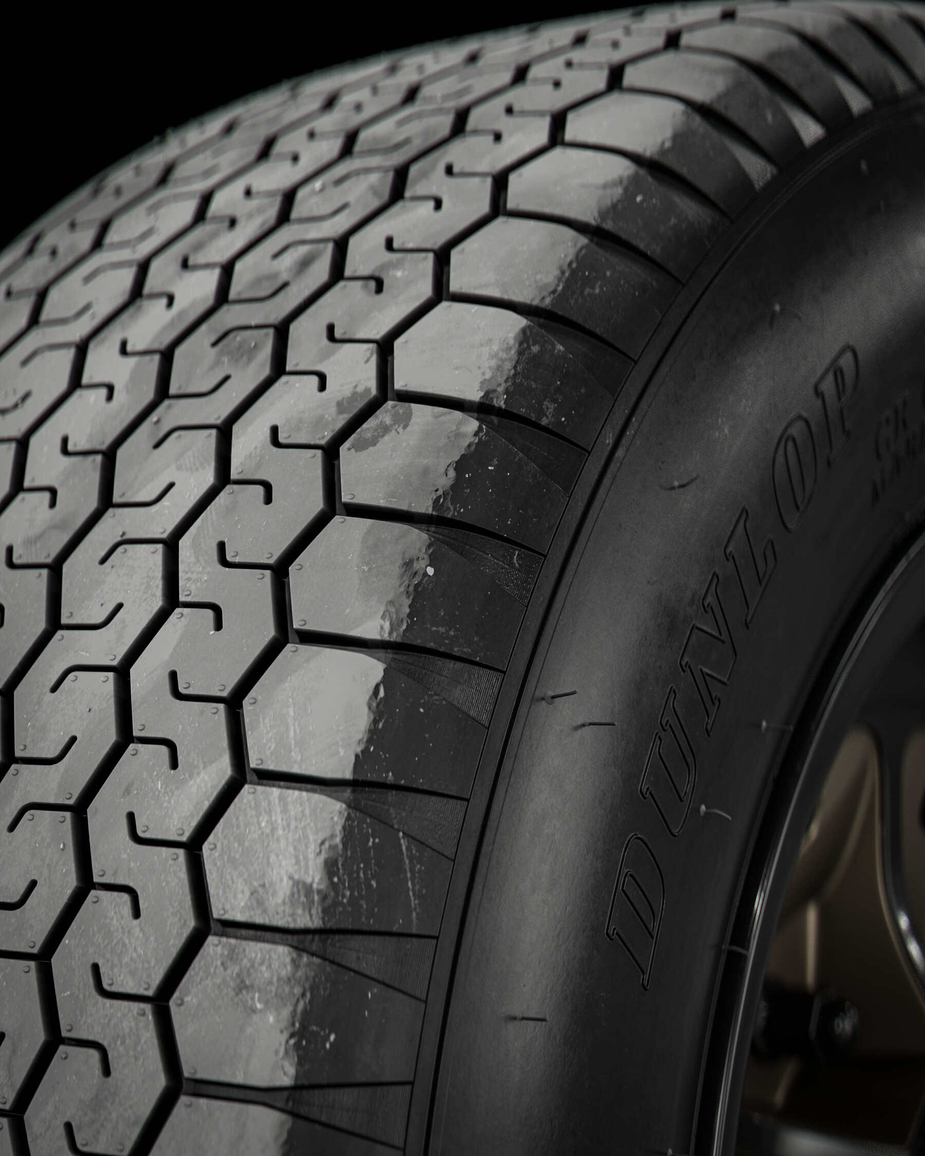 ArtStation - Dunlop CR65 (R7) 600L Vintage • 224 R15 (Real World ...