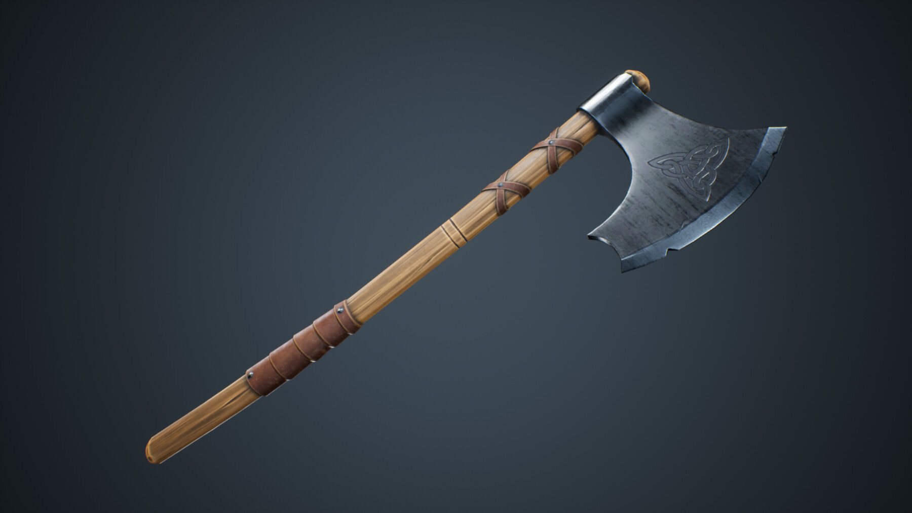 ArtStation - Viking Weapons - Medium Axe III | Game Assets