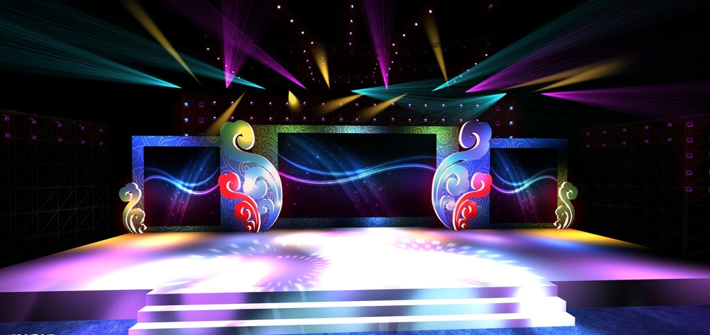 ArtStation - Concert party carnival stage 79 | Resources