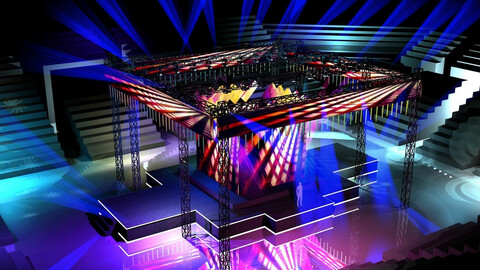 ArtStation - Concert party carnival stage 116 | Resources