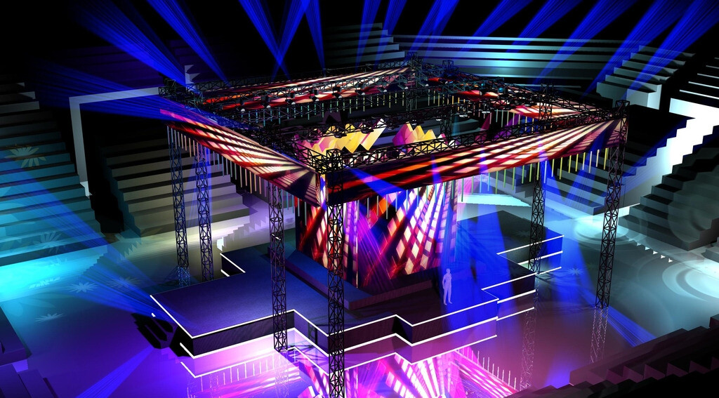 ArtStation - Concert party carnival stage 116 | Resources