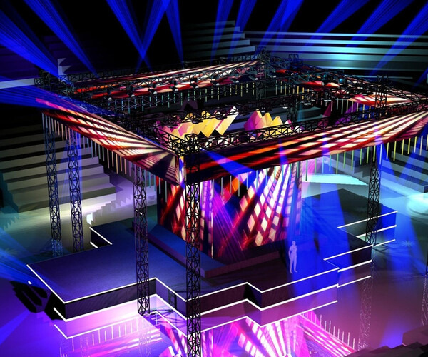 ArtStation - Concert party carnival stage 116 | Resources