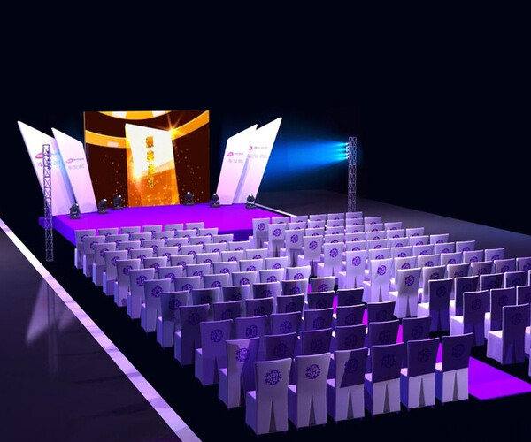 ArtStation - Concert party carnival stage 122 | Resources