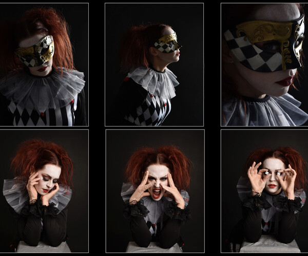 ArtStation - x130 Jester Pose Reference pack | Resources