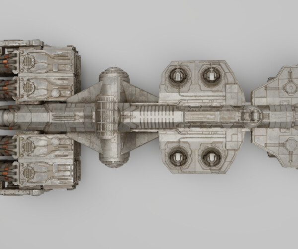 ArtStation - Blockade Runner Concept - Star Wars | Game Assets