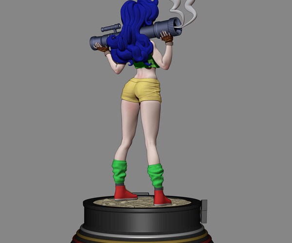 ArtStation - Dragon Ball Launch Figurine for 3D Printing (Fanart ...