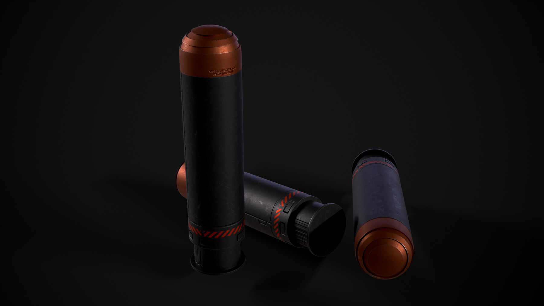 ArtStation - SciFi Bullets Pack - Real Time/3D Assets/4K Textures/Files ...