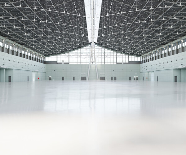 ArtStation - Exhibition Hall Interior 1 | Resources