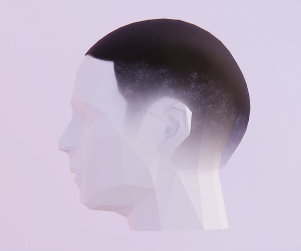 ArtStation - Buzzed Hair | Game Assets