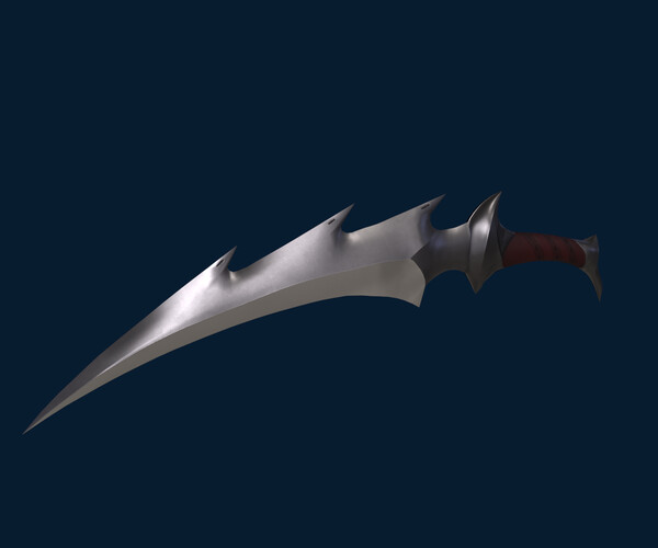 ArtStation - Cursed dagger | Game Assets