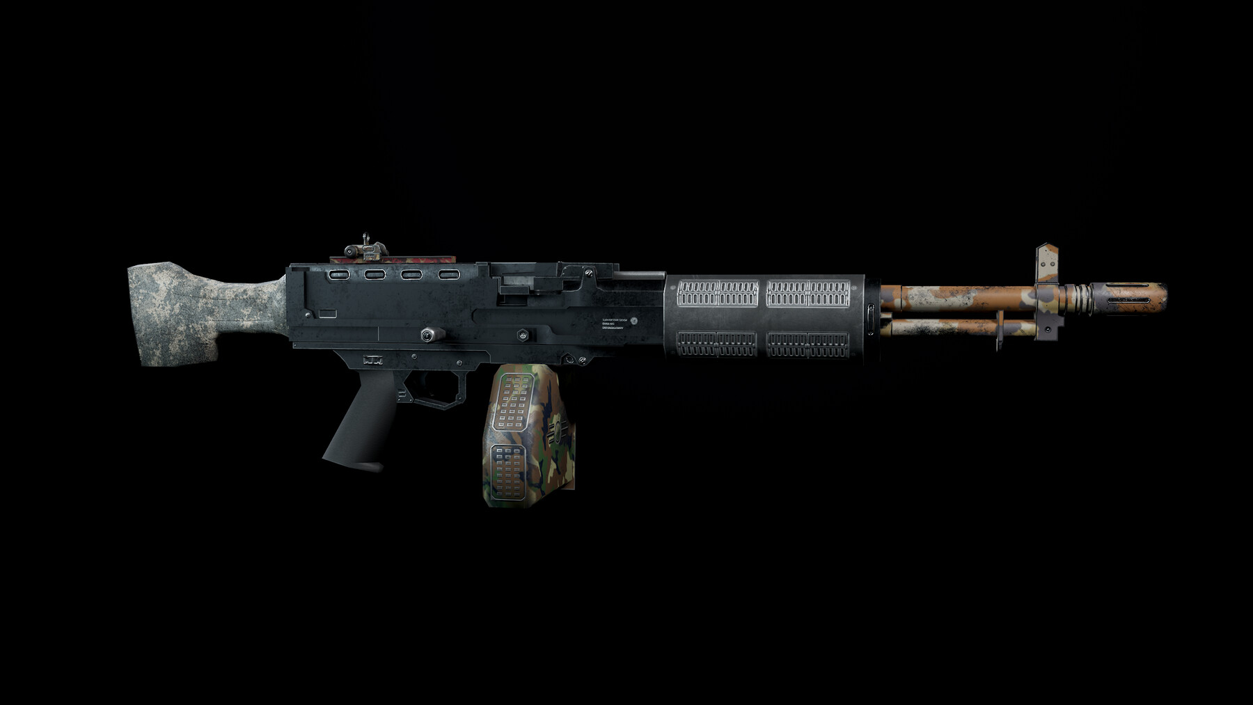 ArtStation - Machinegun | Game Assets