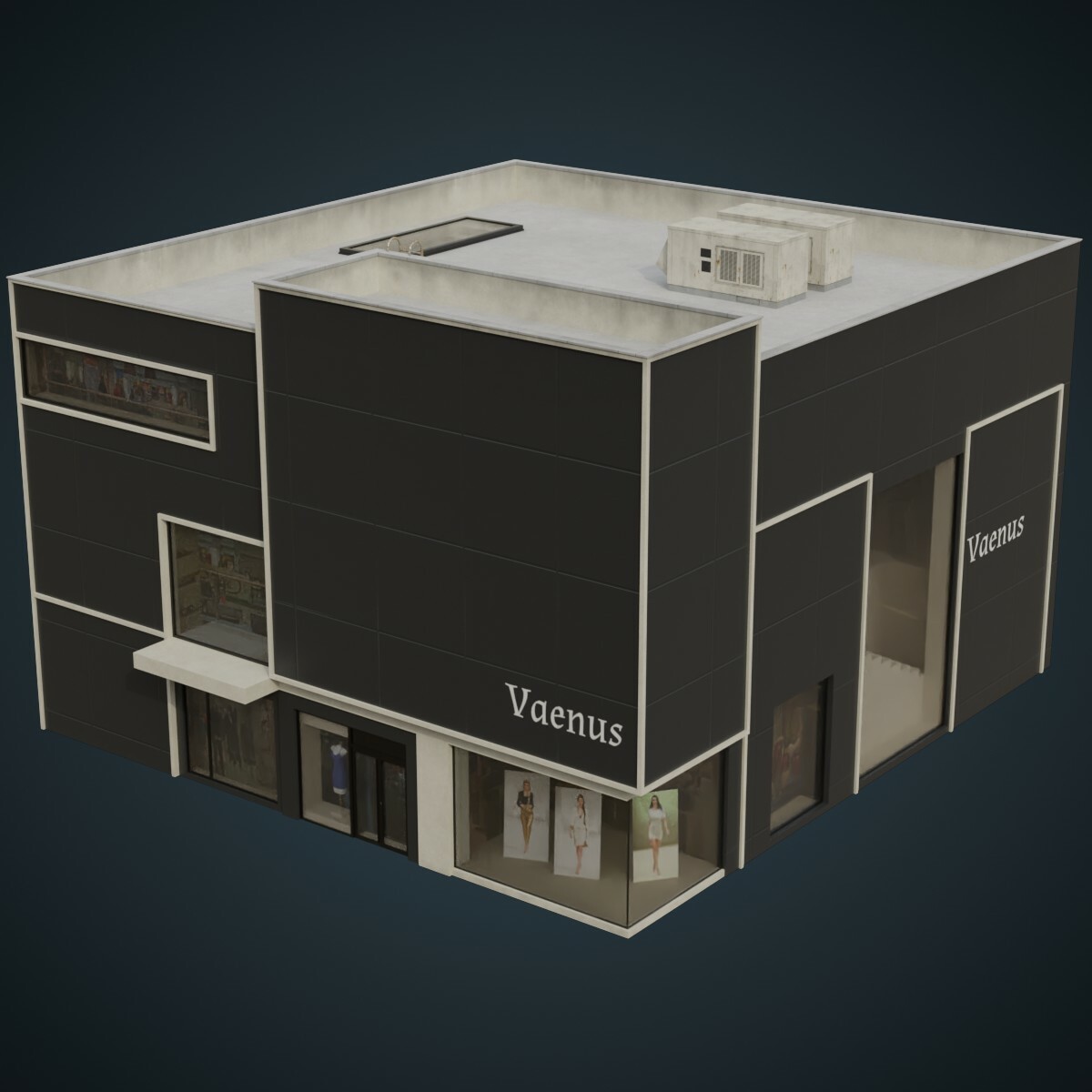 ArtStation - Building 5B | Game Assets