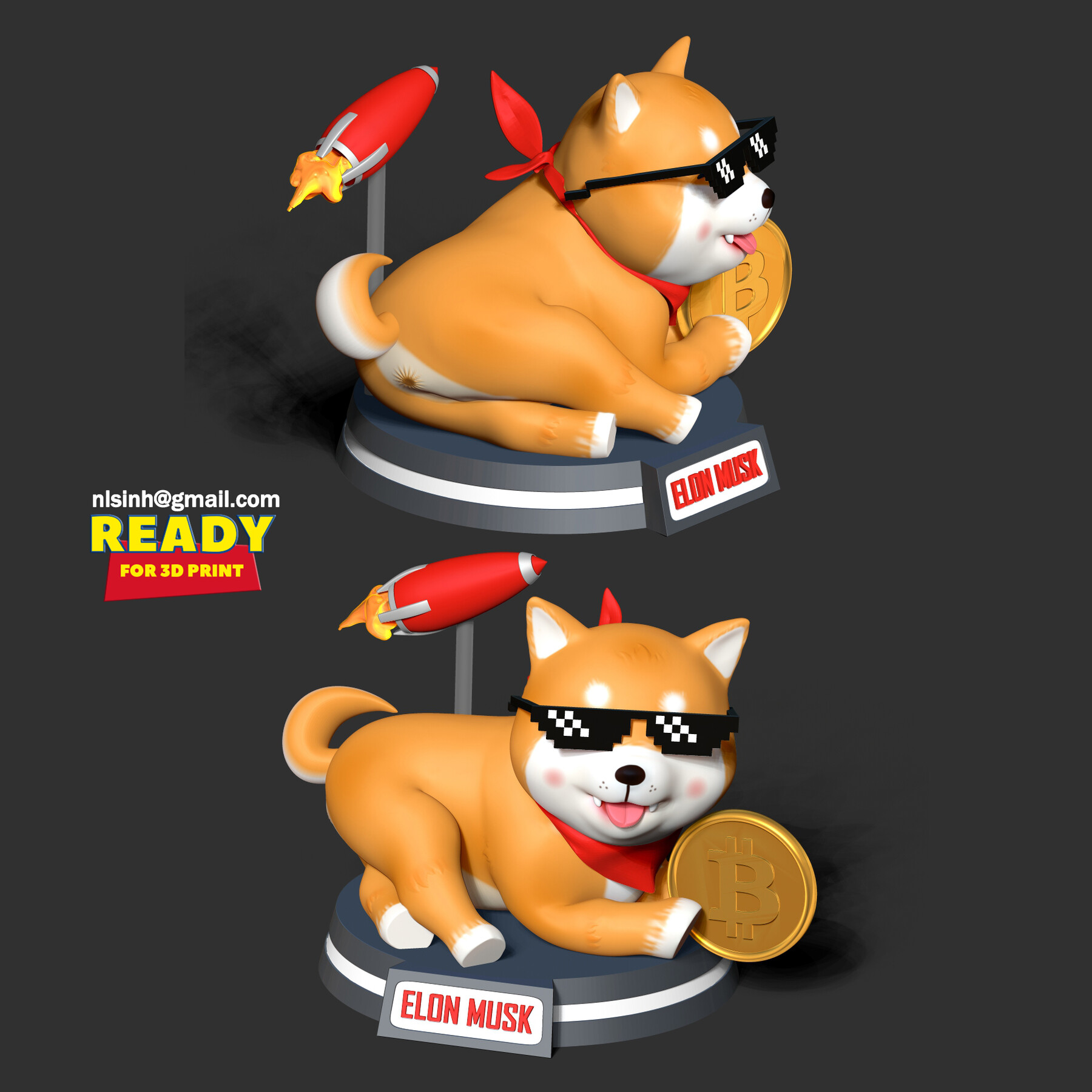 ArtStation - Shiba Inu coin | Resources