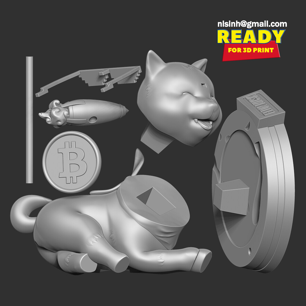 ArtStation - Shiba Inu coin | Resources