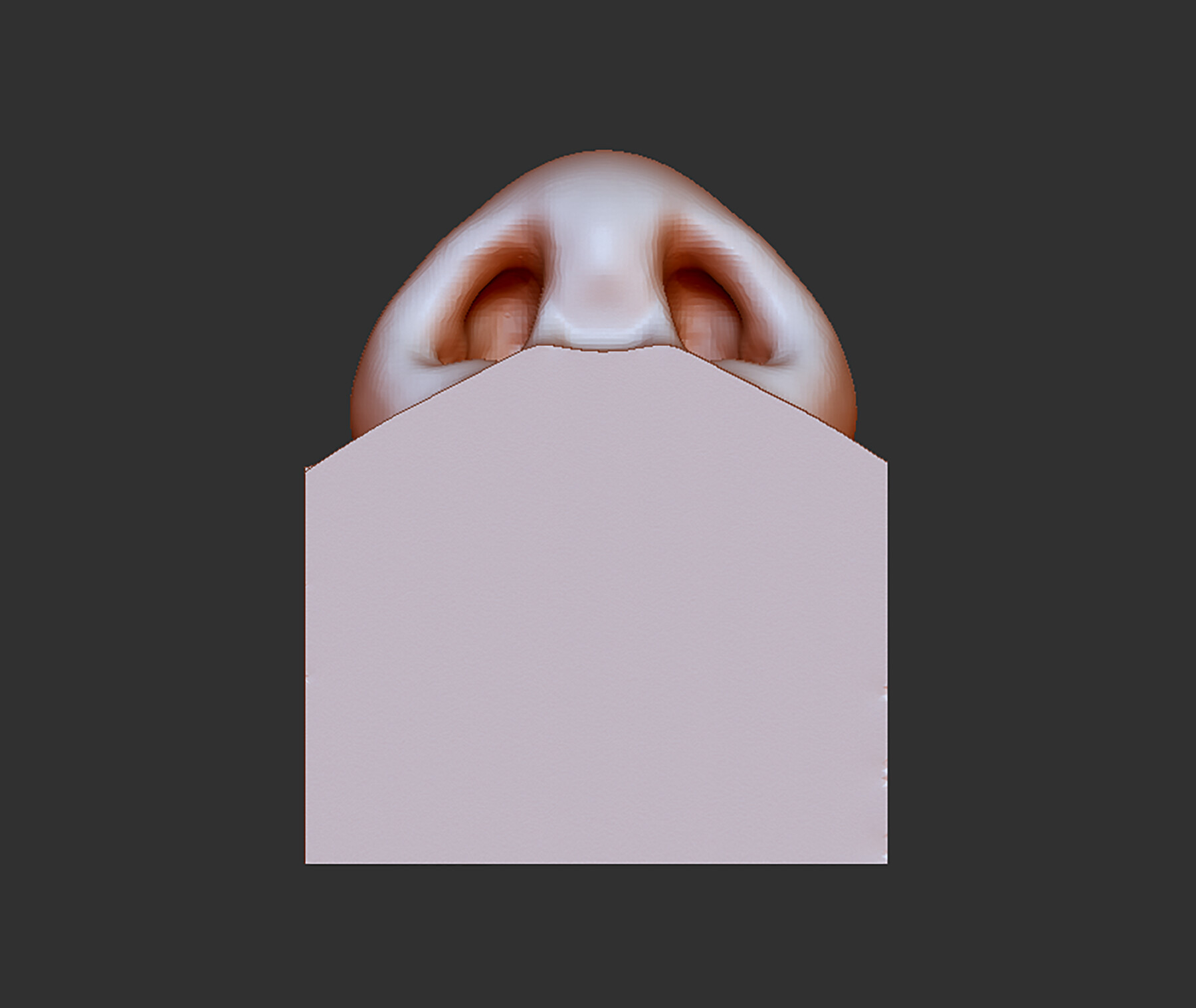 ArtStation - Human nose model,It can be printed in 3D,Organ nose,thank ...
