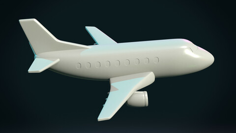 ArtStation - Airplane | Game Assets