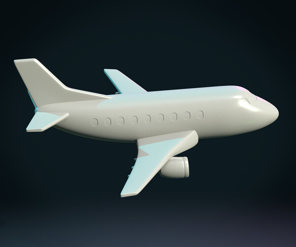 ArtStation - Airplane | Game Assets