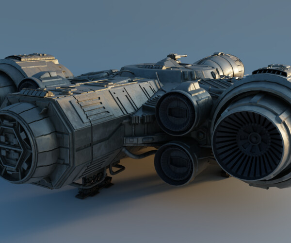 ArtStation - Modified YT-1760 Freighter - Star Wars | Game Assets