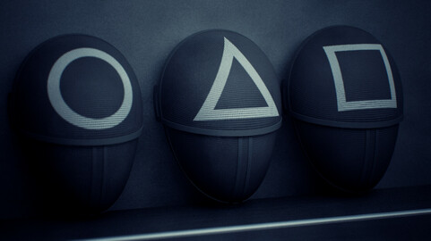 ArtStation - Mask "Squid Game" | Game Assets