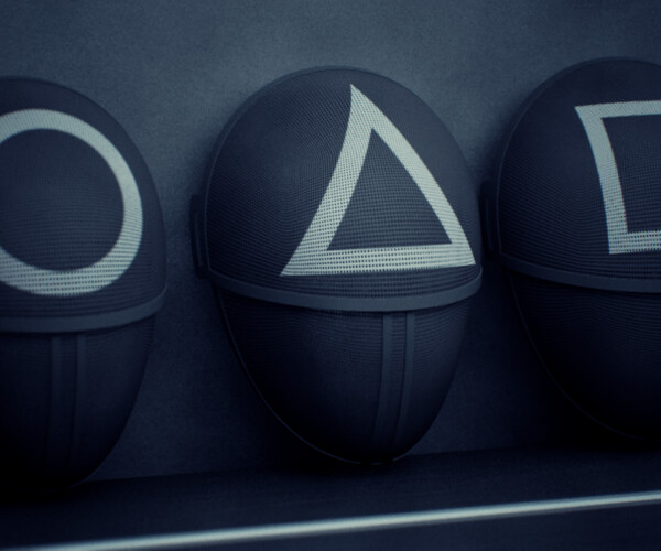 ArtStation - Mask "Squid Game" | Game Assets