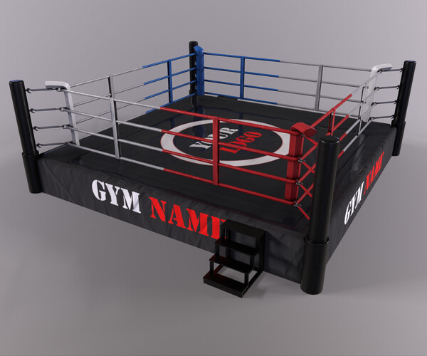 ArtStation - PBR Boxing Ring - Type B | Game Assets