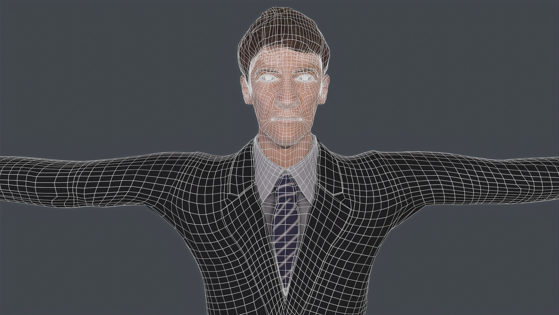 ArtStation - Old Classic Man Low Poly | Resources