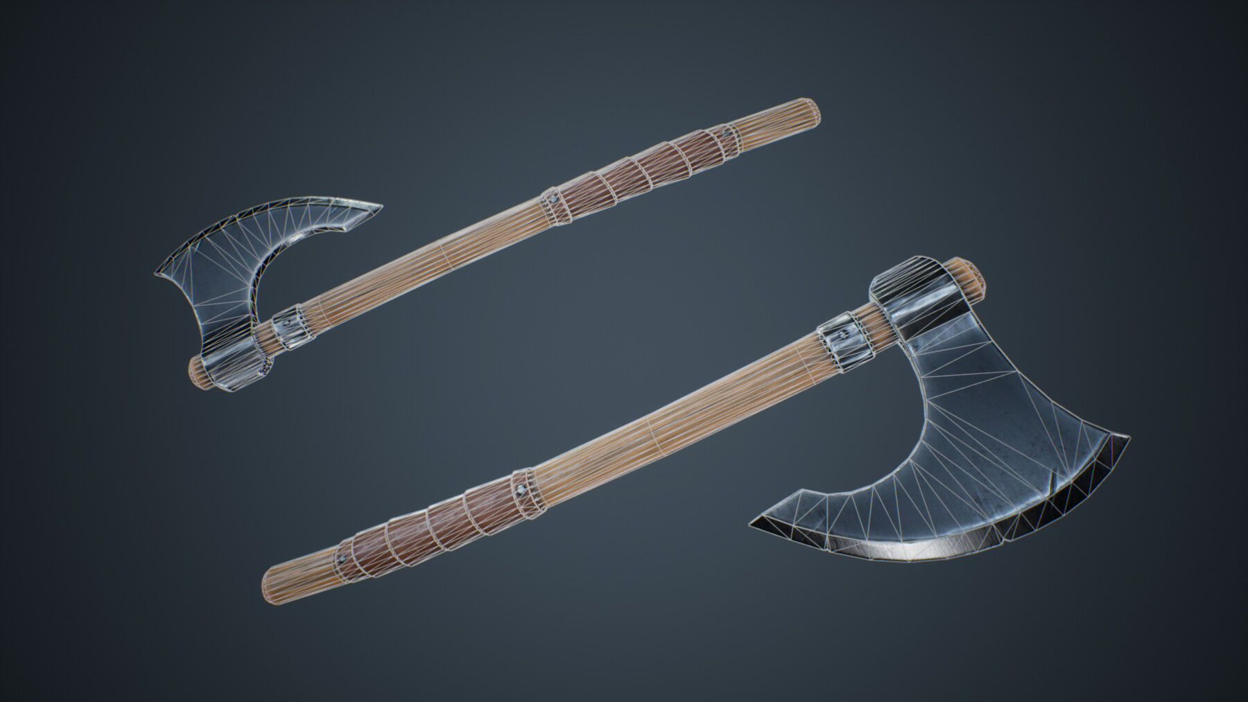 ArtStation - Viking Weapons - Medium Axe I | Game Assets
