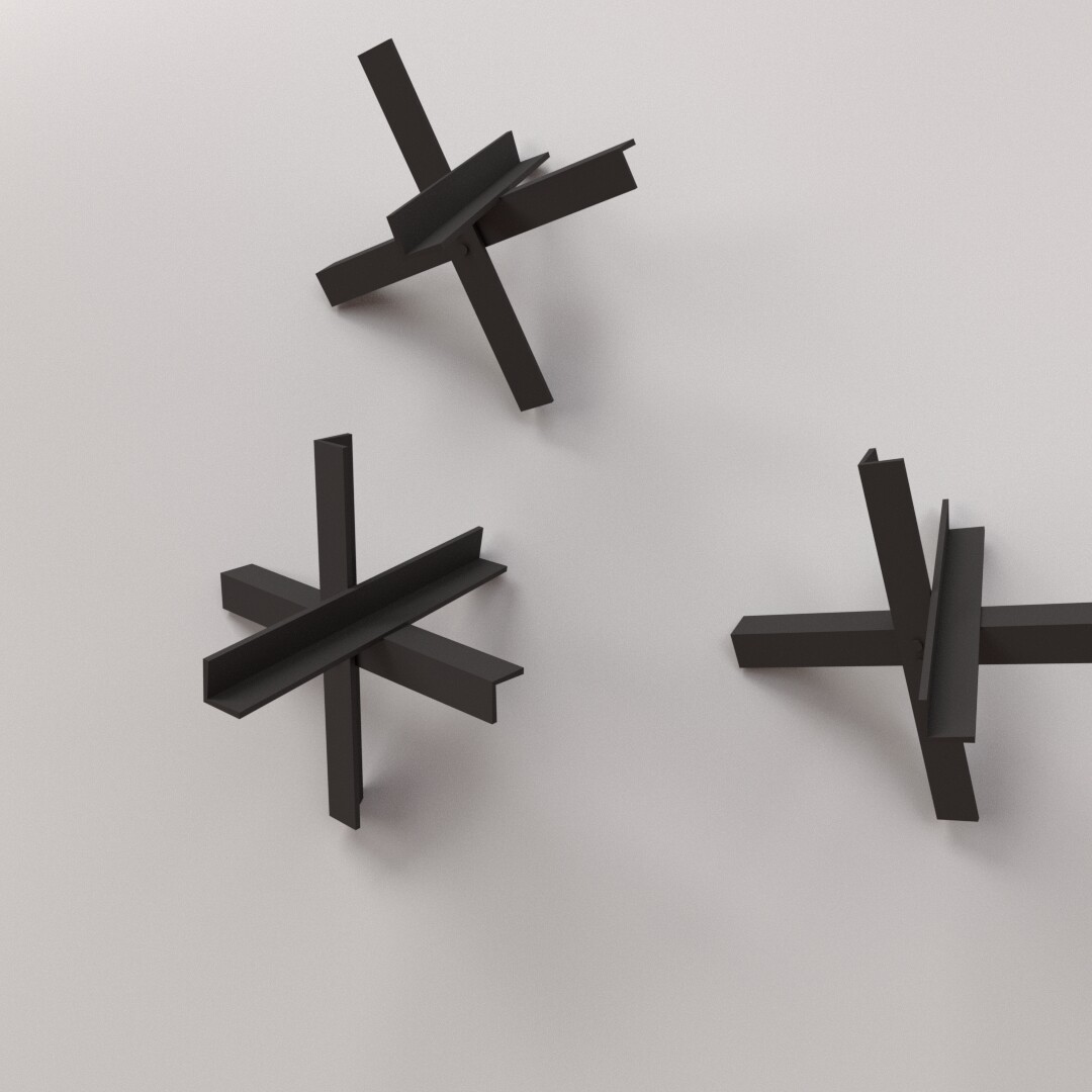 ArtStation - Anti Tank Barrier | Game Assets