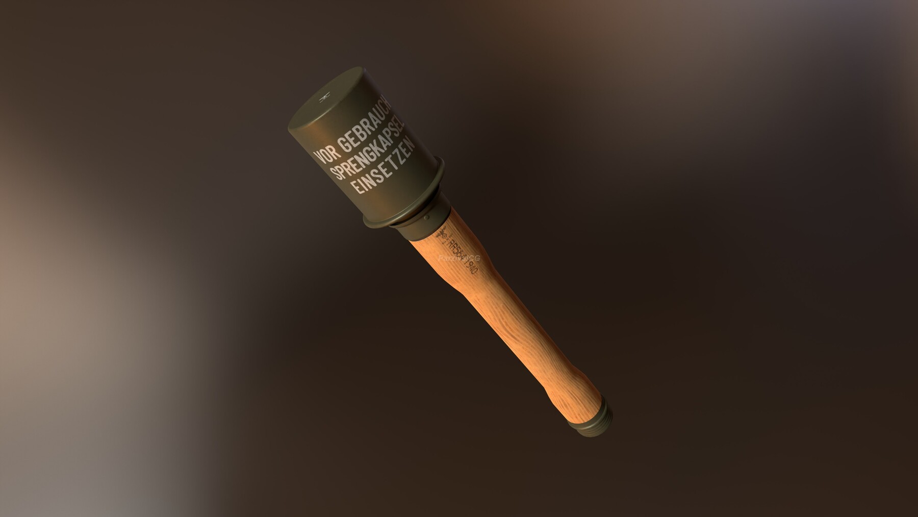 ArtStation - German Stick Grenade Stielhandgranate M24 4K PBR Textures ...