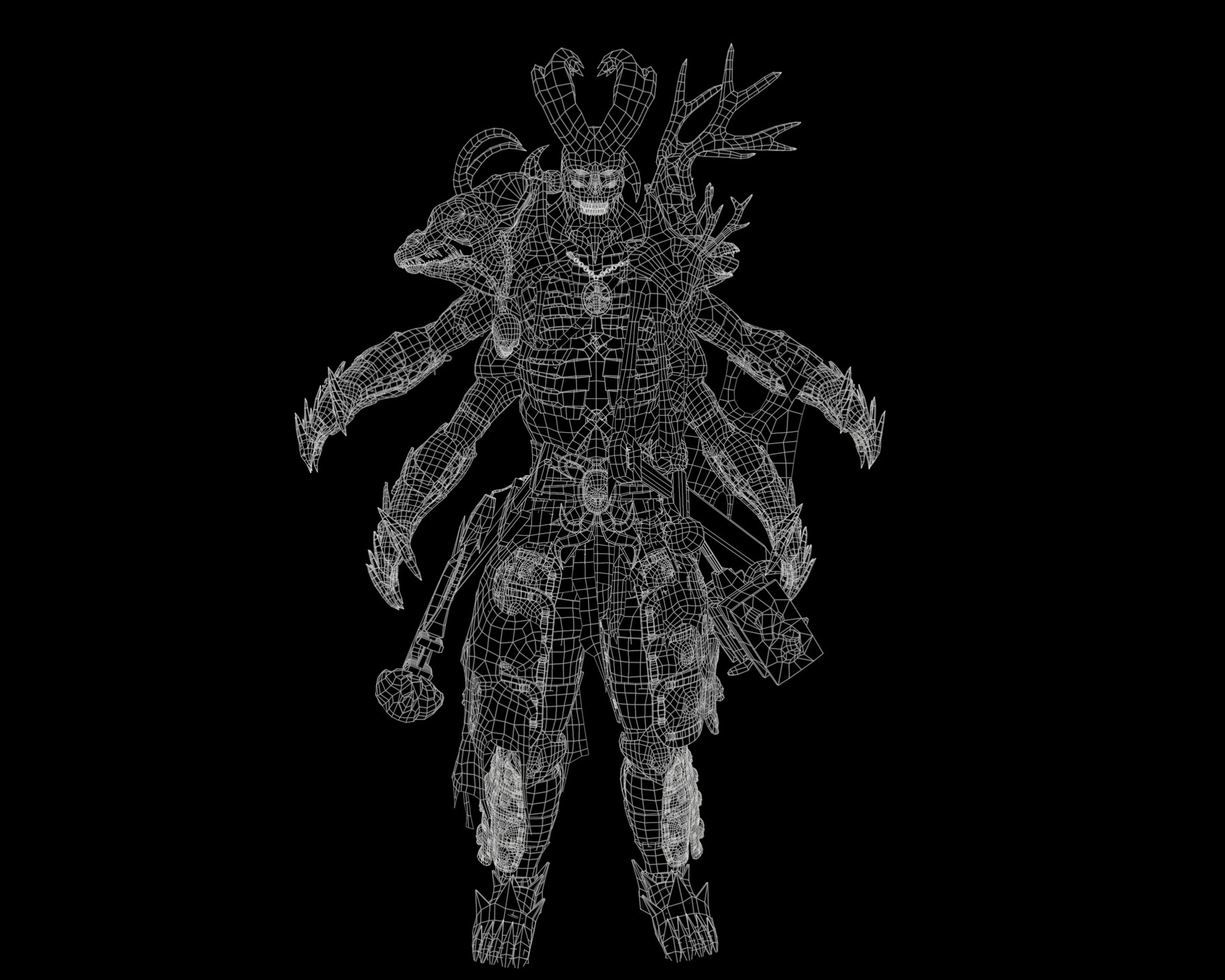 ArtStation - demon | Game Assets