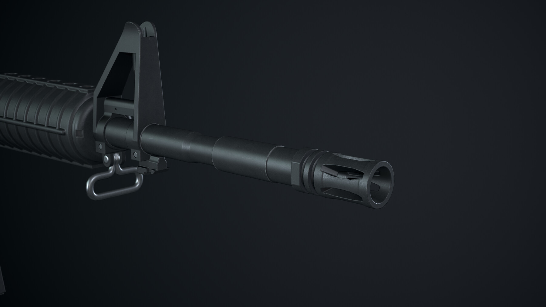 ArtStation - M4A1 Stock Modular | Game Assets