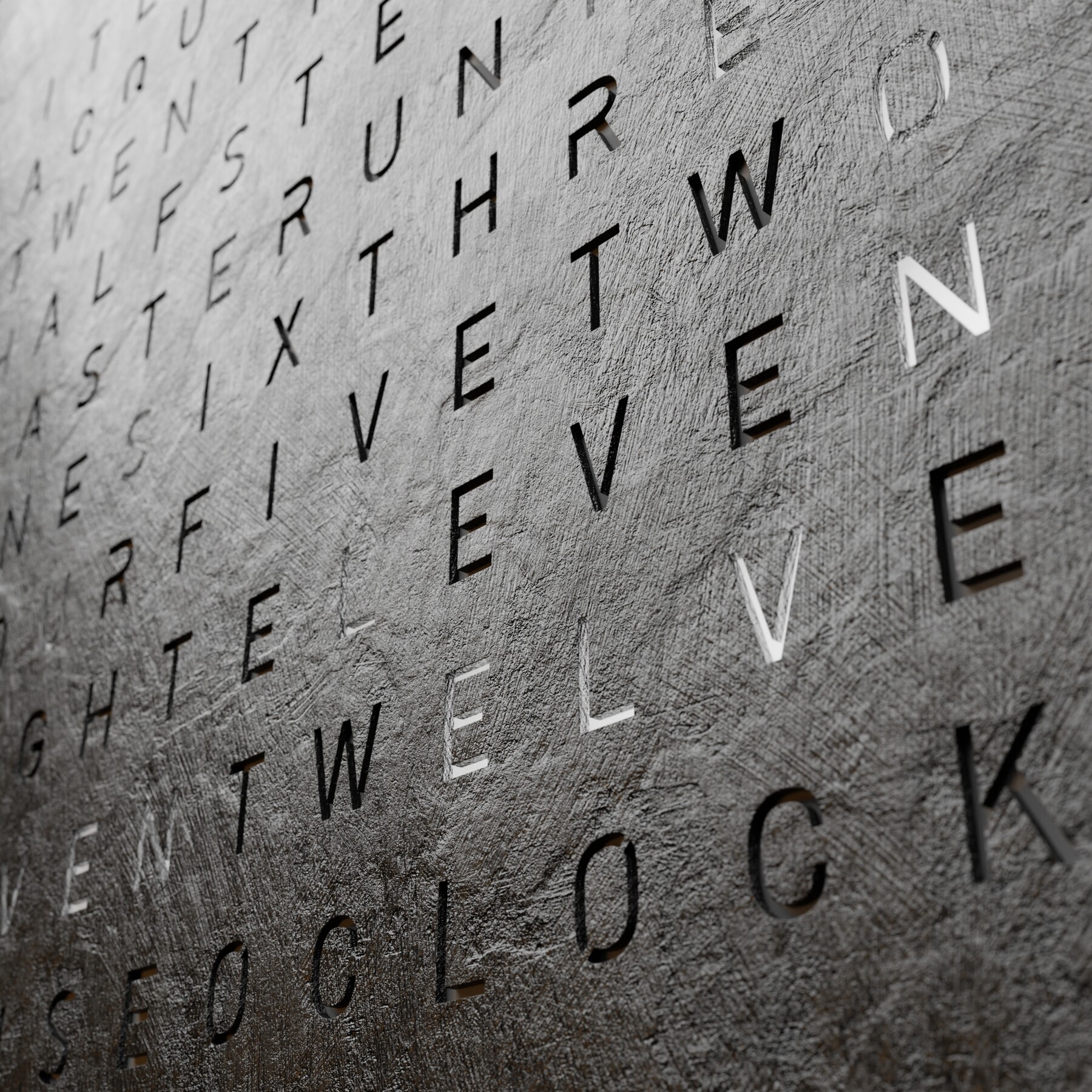 ArtStation - Qlocktwo Classic | Resources