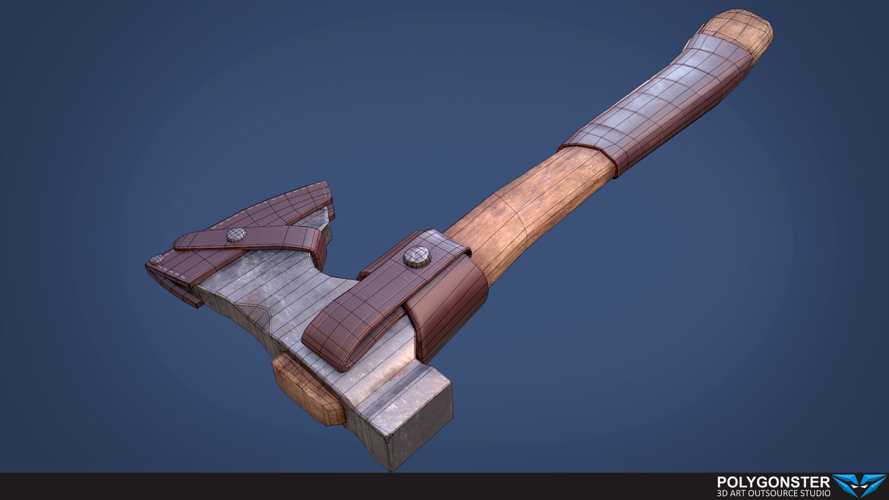ArtStation - Trekking axe | Game Assets