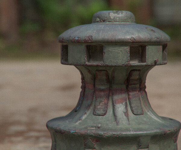 ArtStation - Old Painted Capstan | Resources