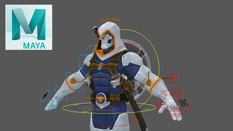 ArtStation - Taskmaster v1 (Rigged) | Resources