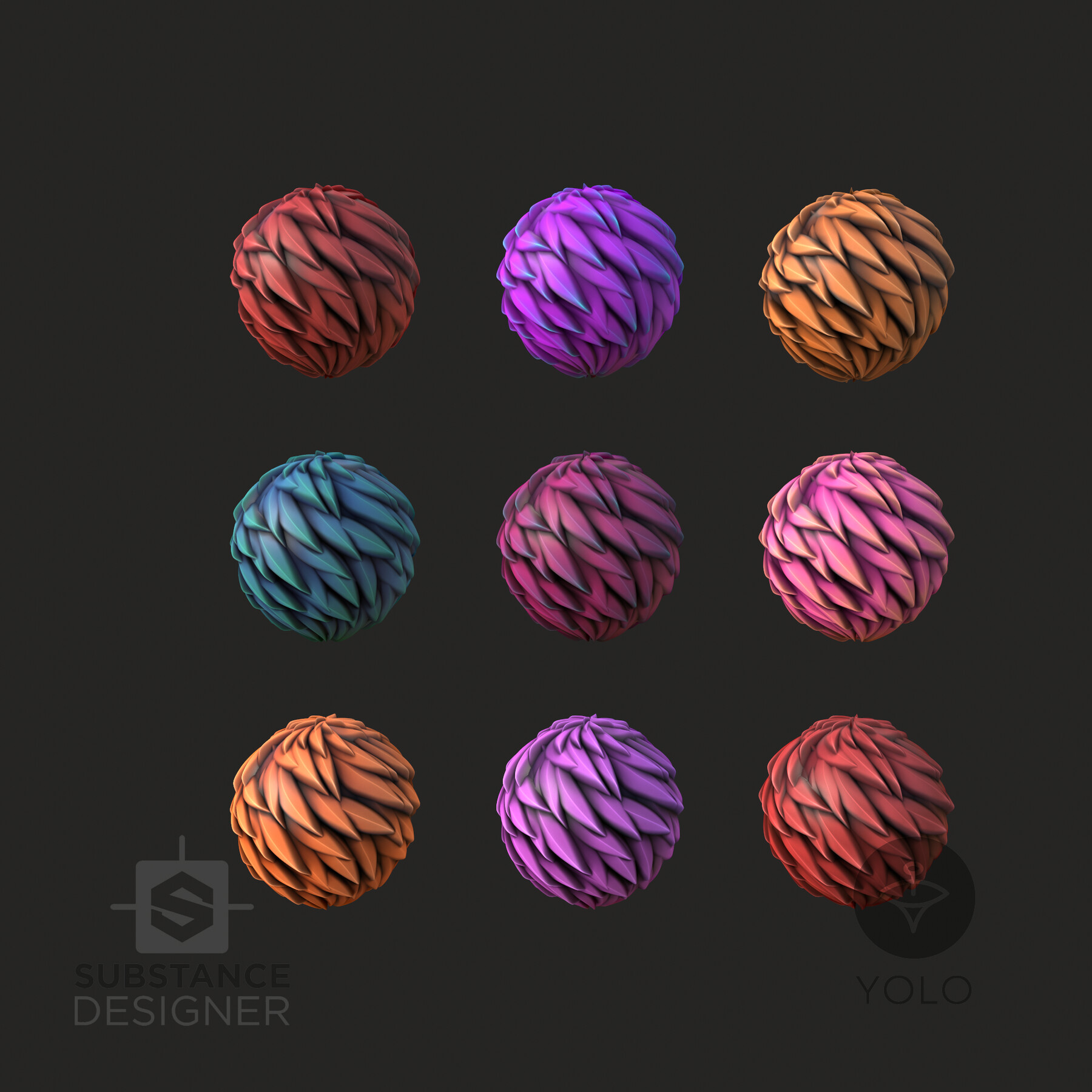 ArtStation - Stylized Fur Material Pack 2K | Game Assets