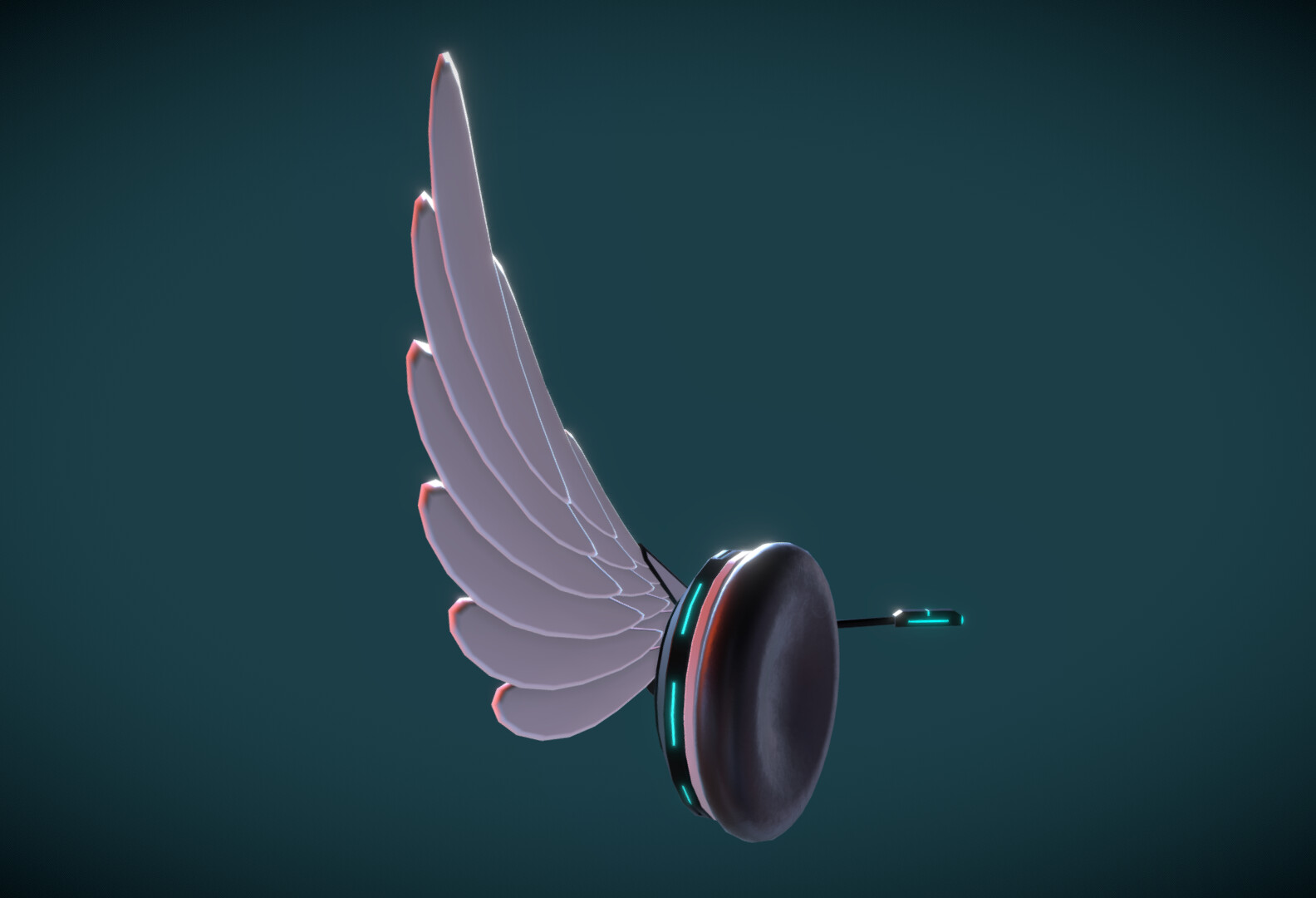 ArtStation - Wing Headphone | Game Assets