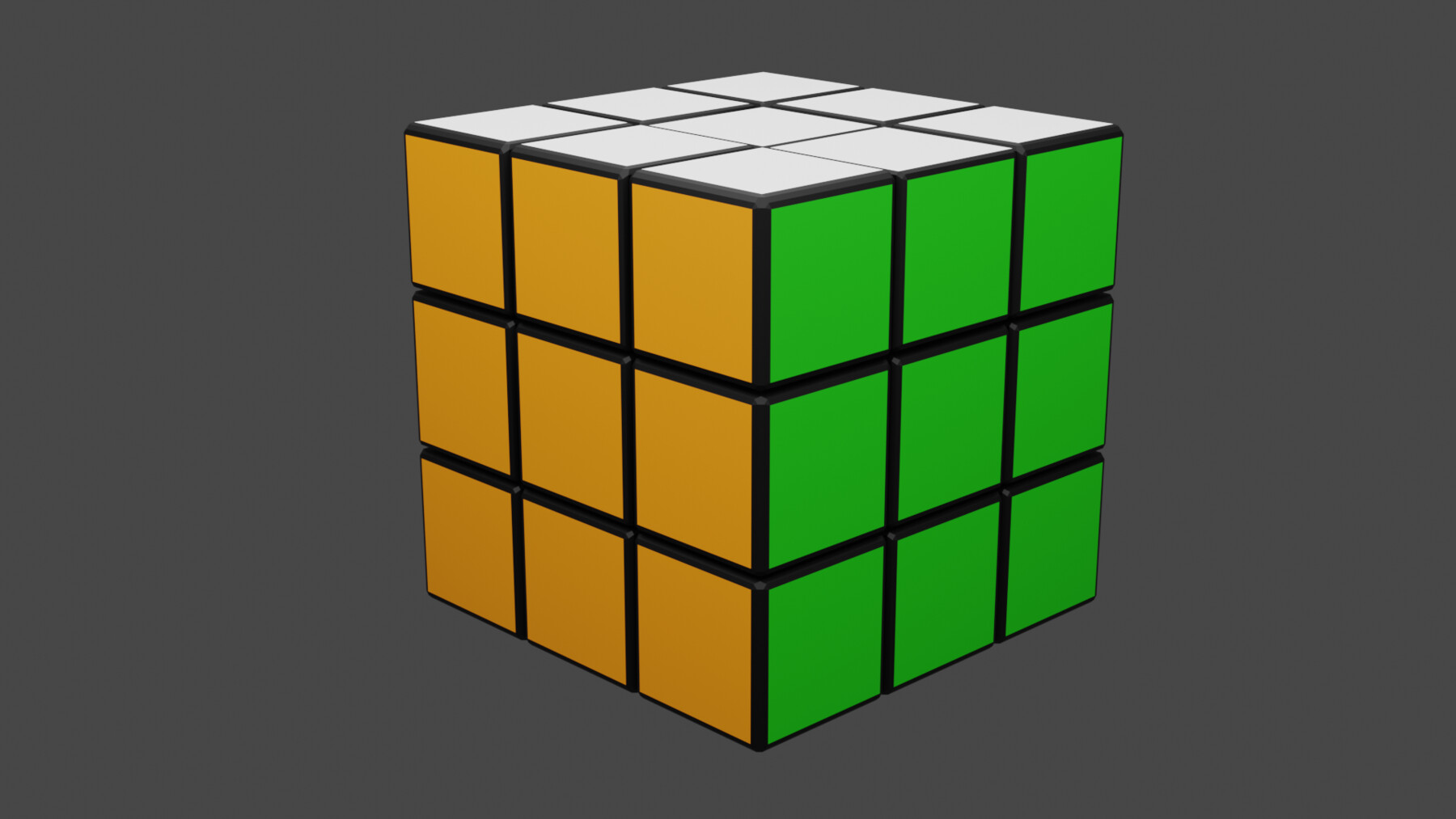 ArtStation - Rigged Rubiks Cube Low-poly 3D model | Game Assets