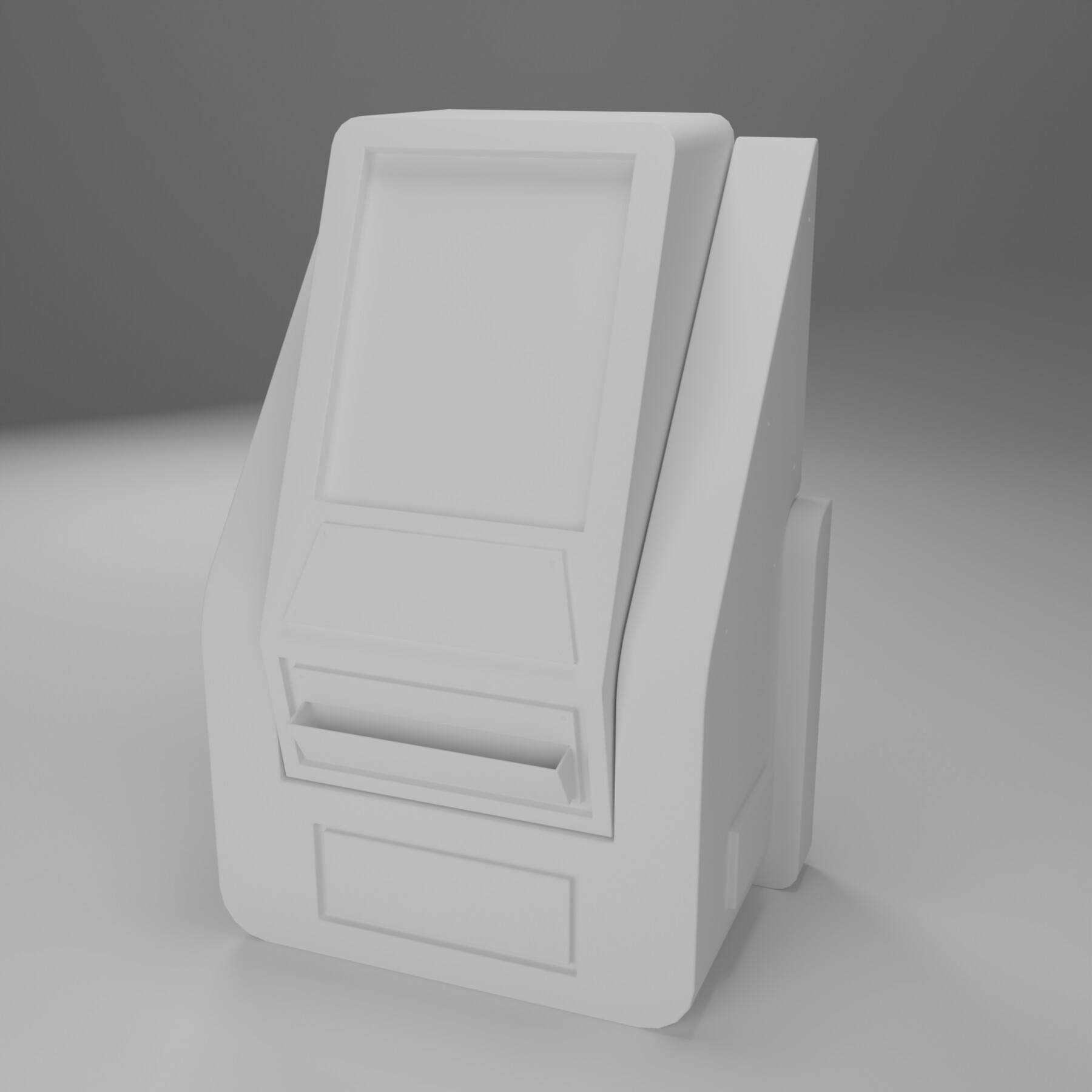 ArtStation - Sci-Fi Terminal | Game Assets