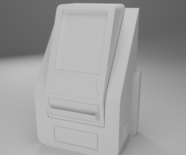 ArtStation - Sci-Fi Terminal | Game Assets